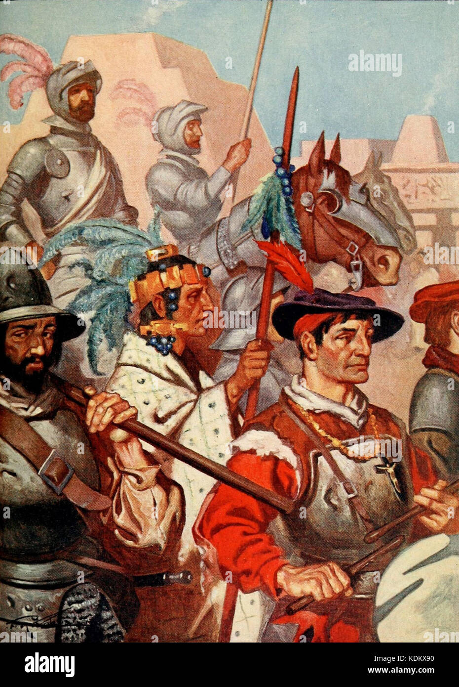 ROHM D201 The conquistadors enter tenochtitlan to the sounds of martial ...