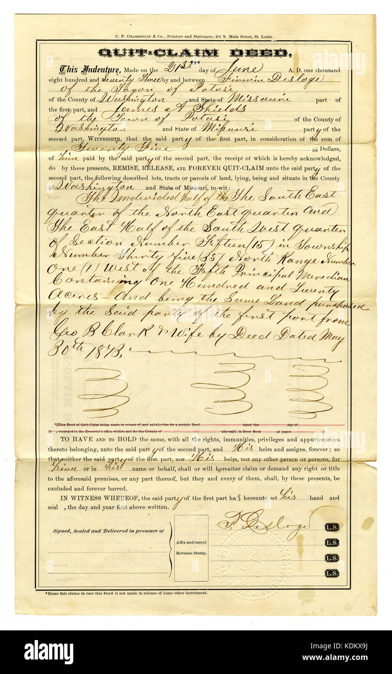 Historical claim Cut Out Stock Images & Pictures - Alamy