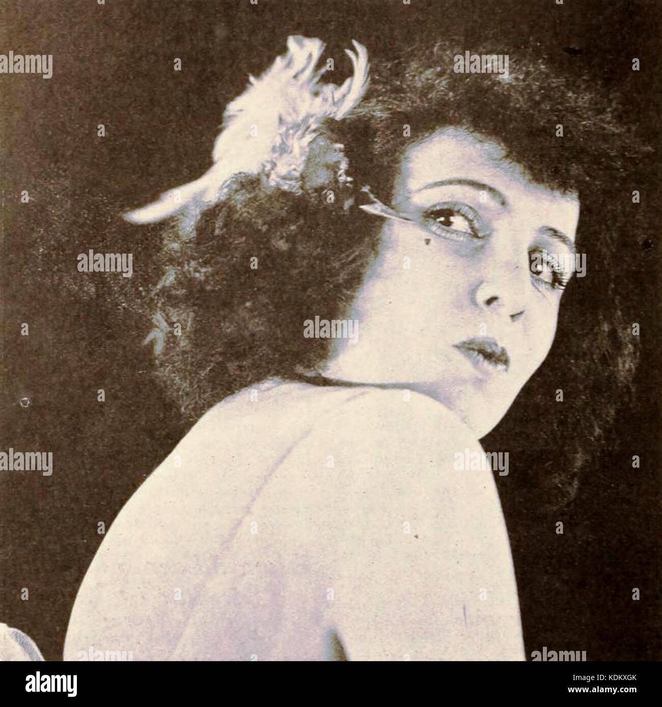 Renita Johnson Aug 1920 EH Stock Photo - Alamy