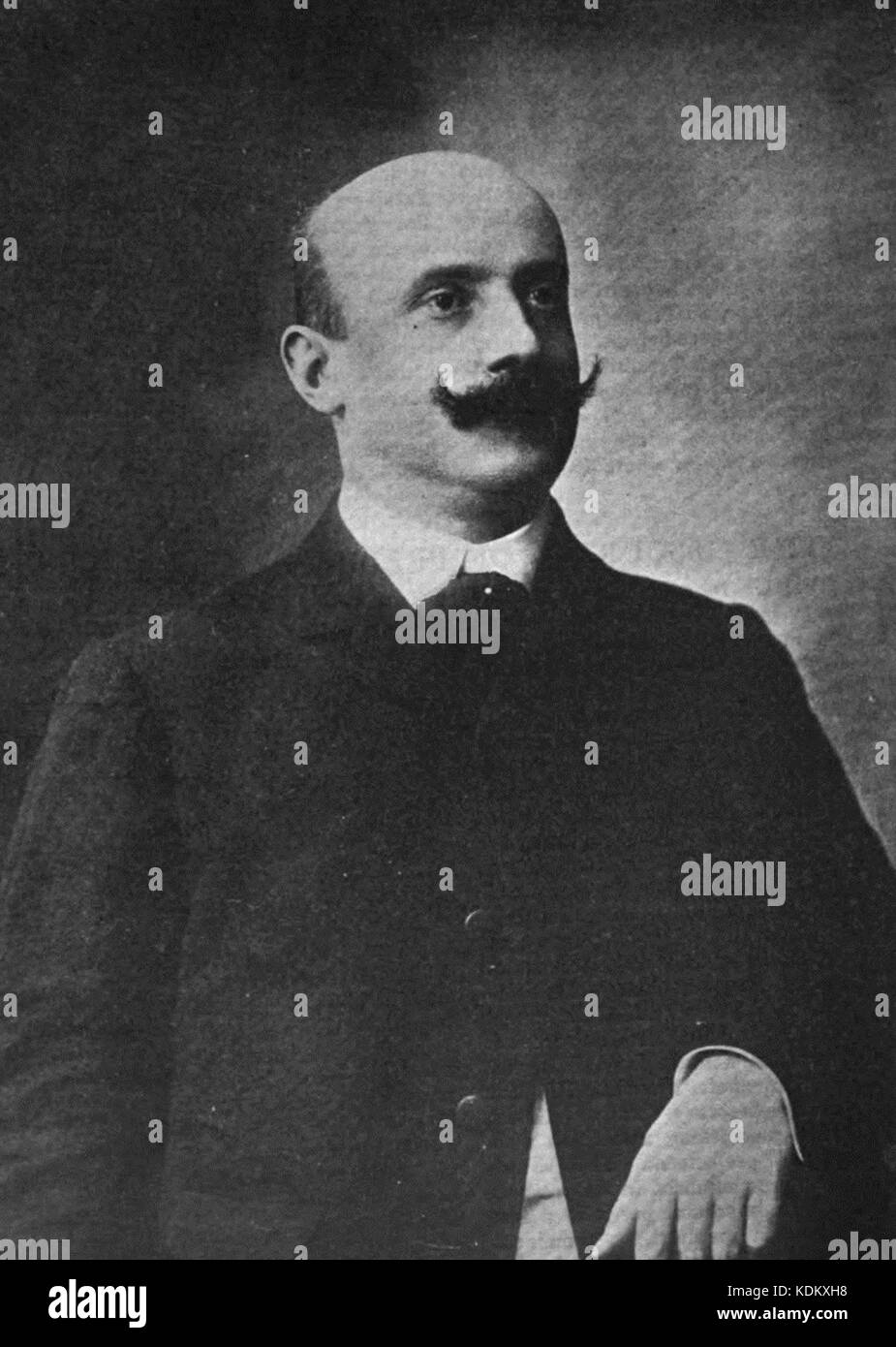 Portrait of Joseph Caillaux Stock Photo - Alamy