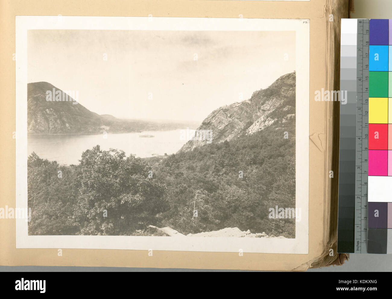 Hudson pressure tunnel. General view looking north at site of tunnel ...