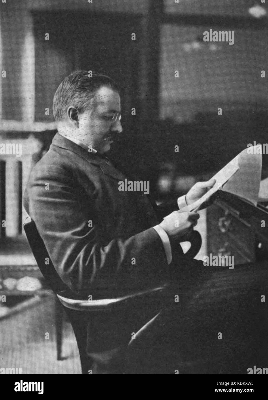 Portrait of George Bruce Cortelyou Stock Photo - Alamy