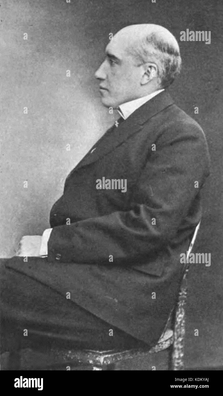Portrait of John Kendrick Bangs Stock Photo - Alamy