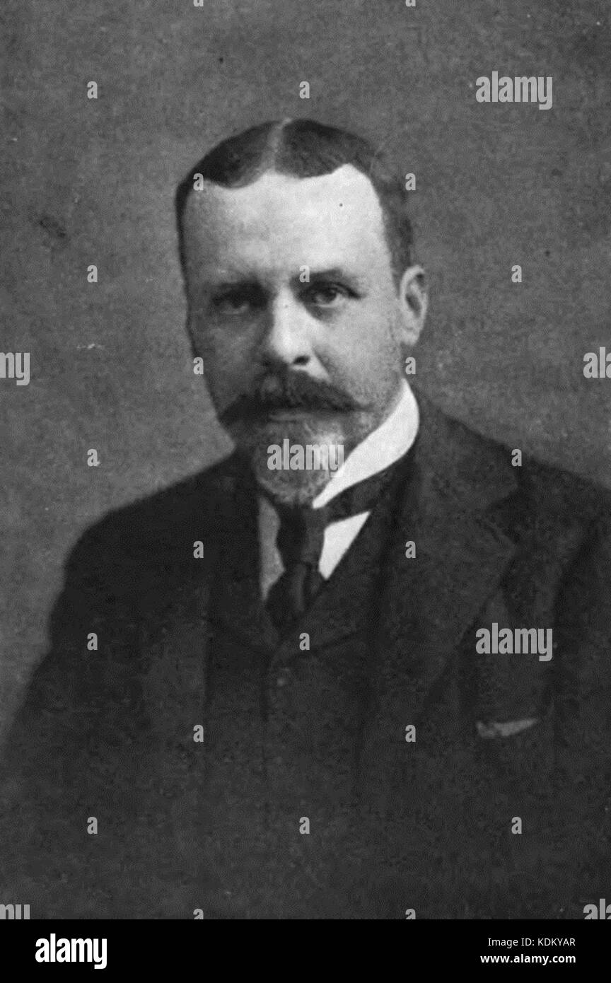 Portrait of Barrett Wendell Stock Photo - Alamy