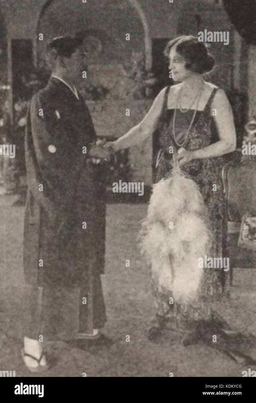 Masao Inoue & Pauline Frederick Sep 1920 EH Stock Photo - Alamy