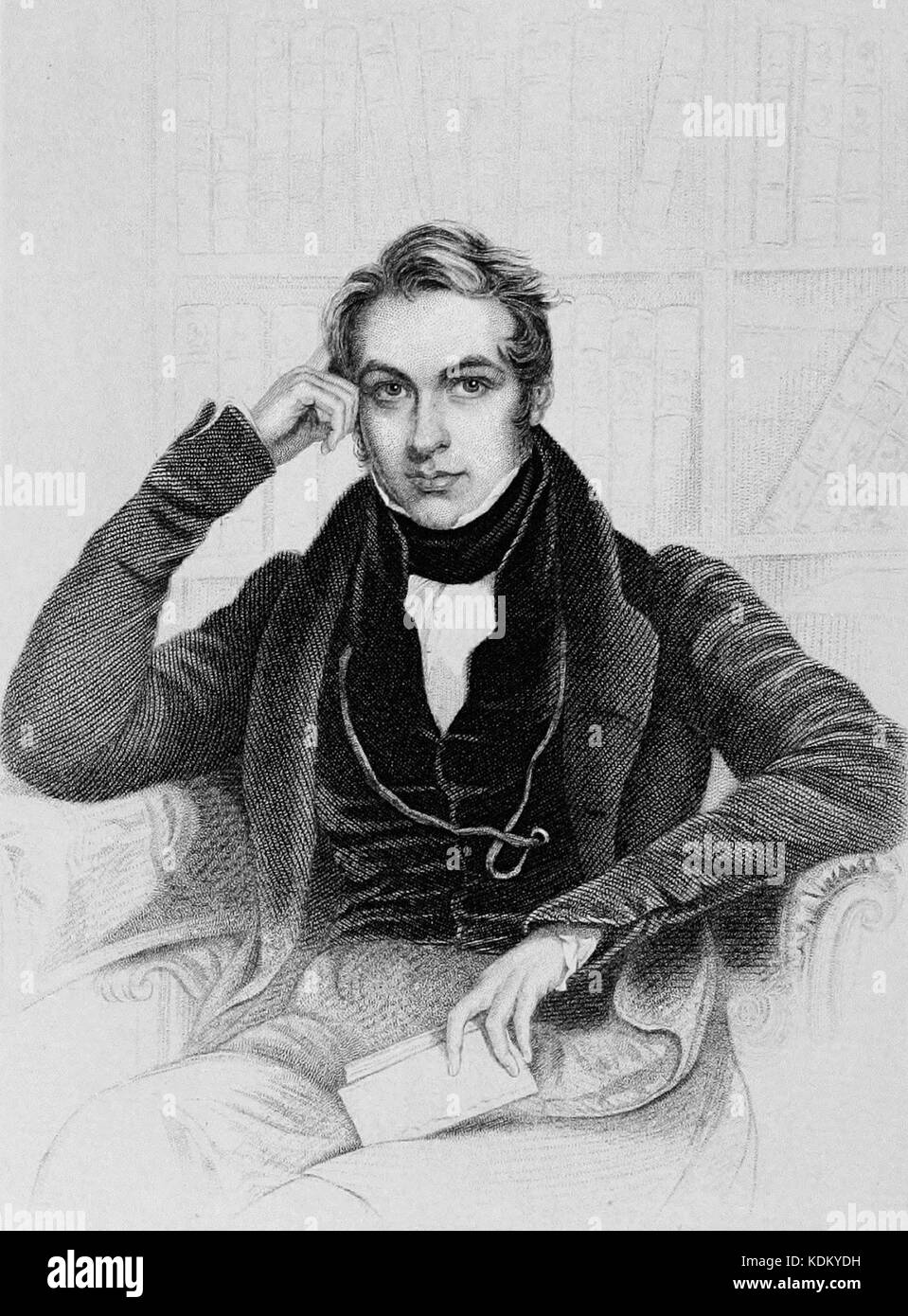 Portrait of John Sterling Stock Photo - Alamy