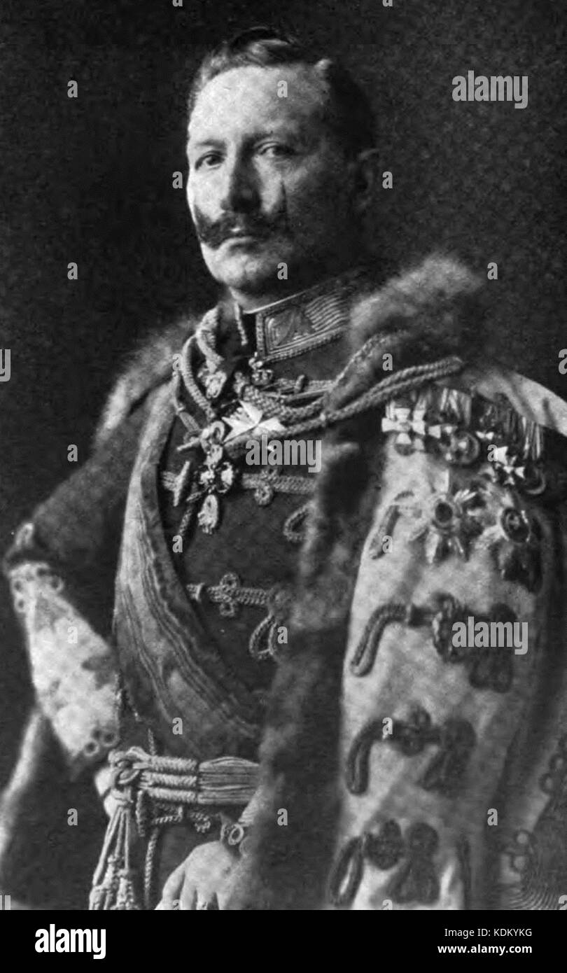 Wilhelm ii of germany Black and White Stock Photos & Images - Alamy