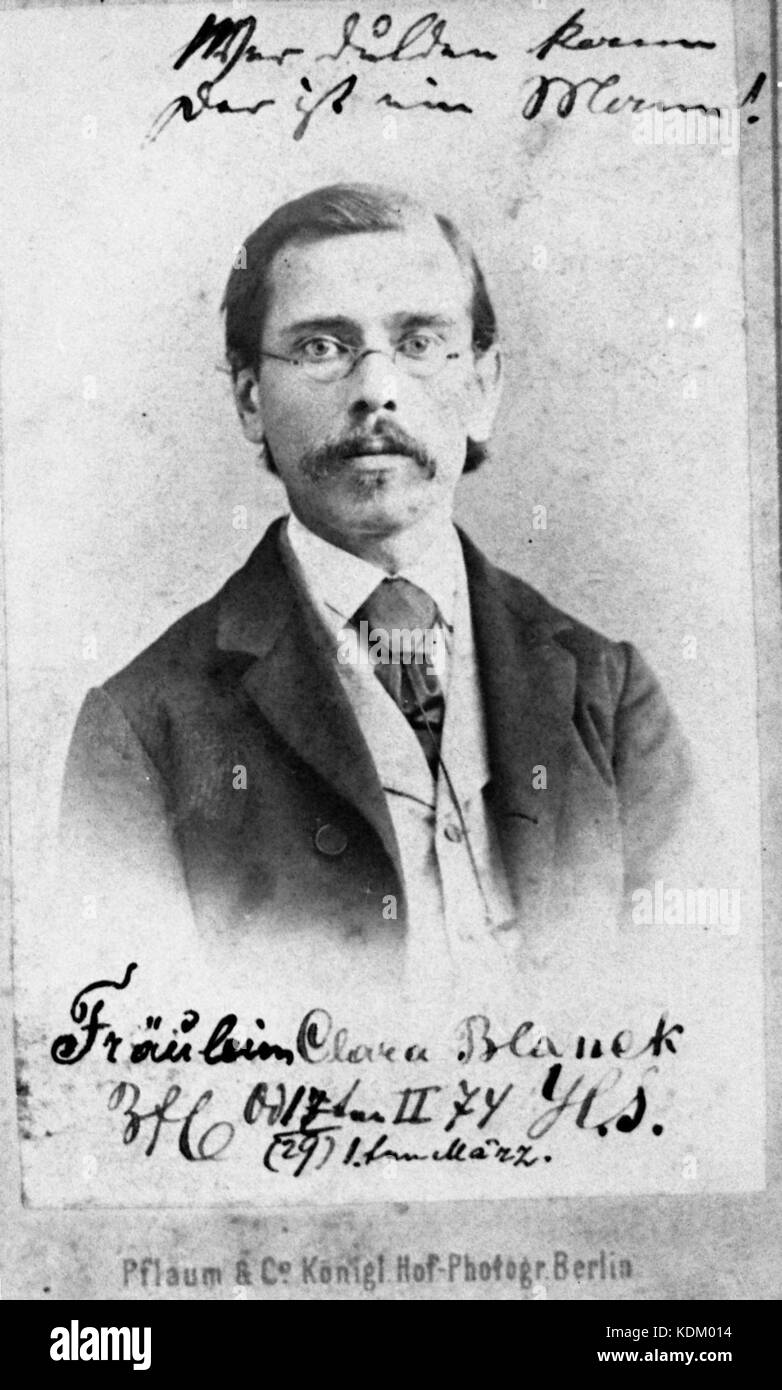 Portrait of Dr. Zvi Hermann Schapira (id.34245876 Stock Photo - Alamy