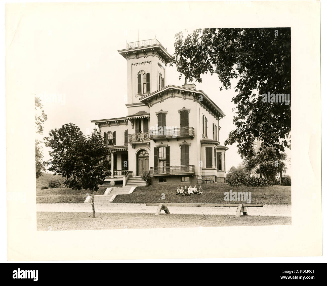 Hoyle, George Residence. Grand and Lafayette southeast corner Stock ...