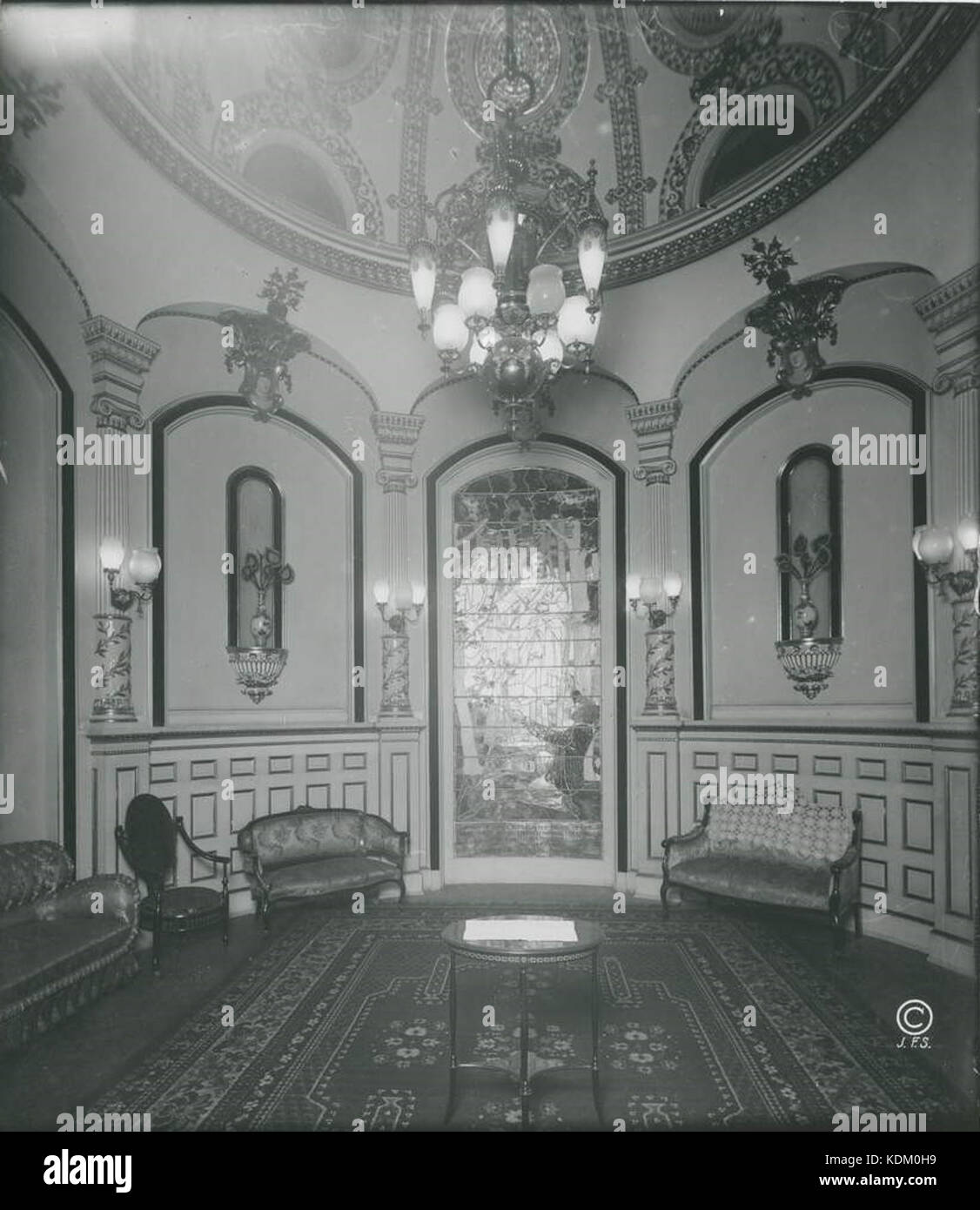 Special sealing room (Salt Lake Temple Stock Photo - Alamy