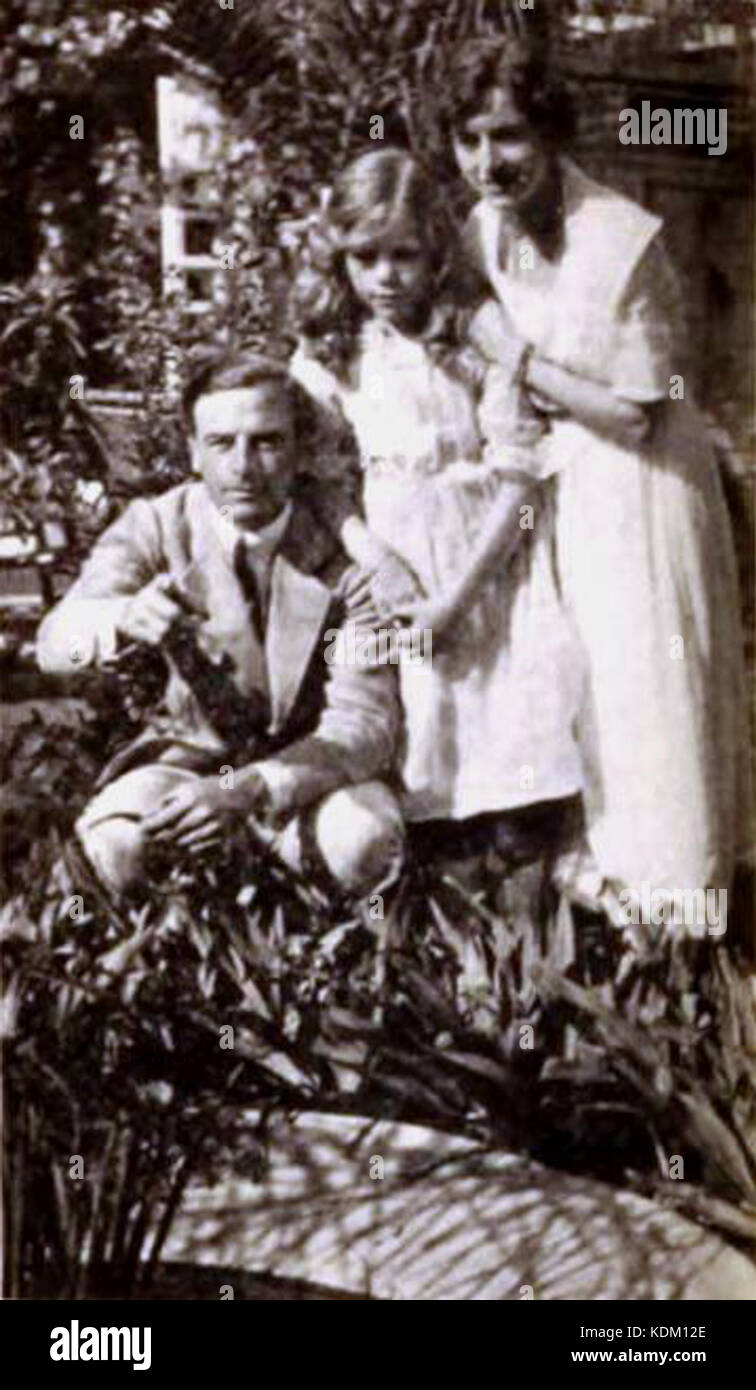 This image from December 1920 captures Milton Sills and his family ...