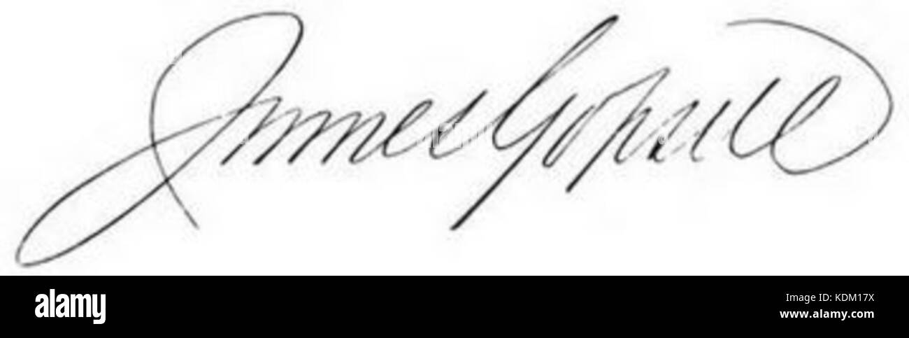 This title refers to a signature by James Gopsill, likely an artist or ...