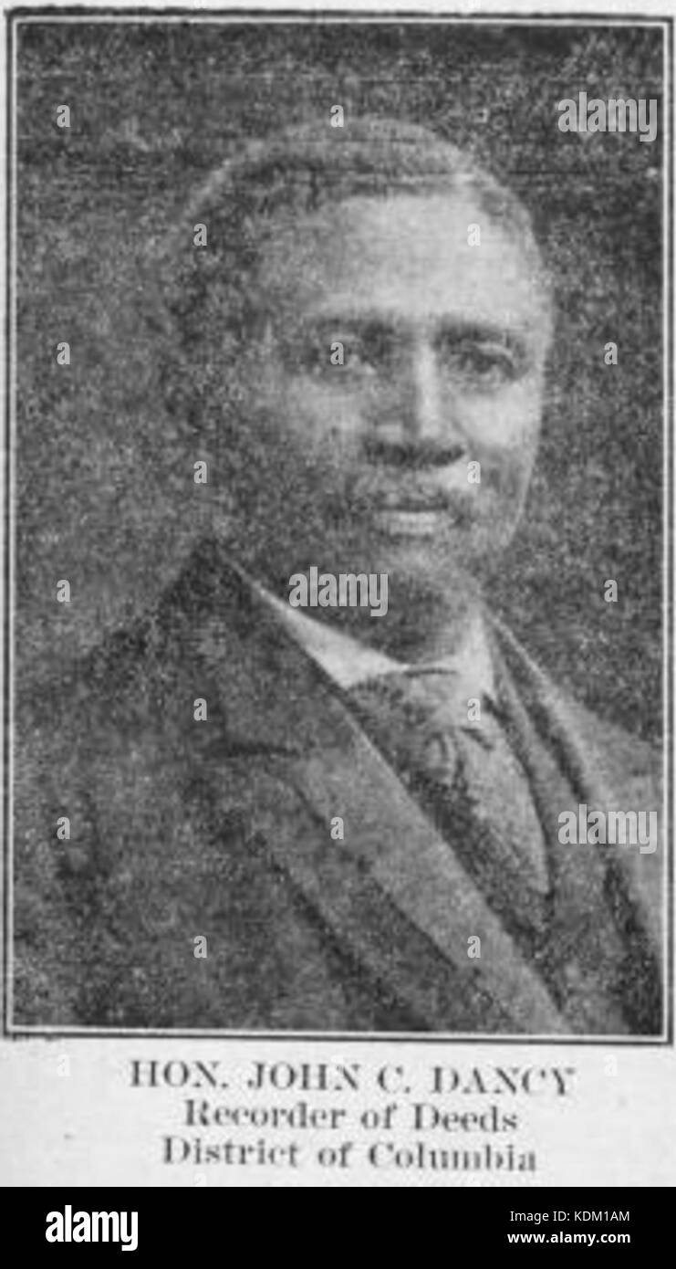John C Dancy 1908 Stock Photo - Alamy