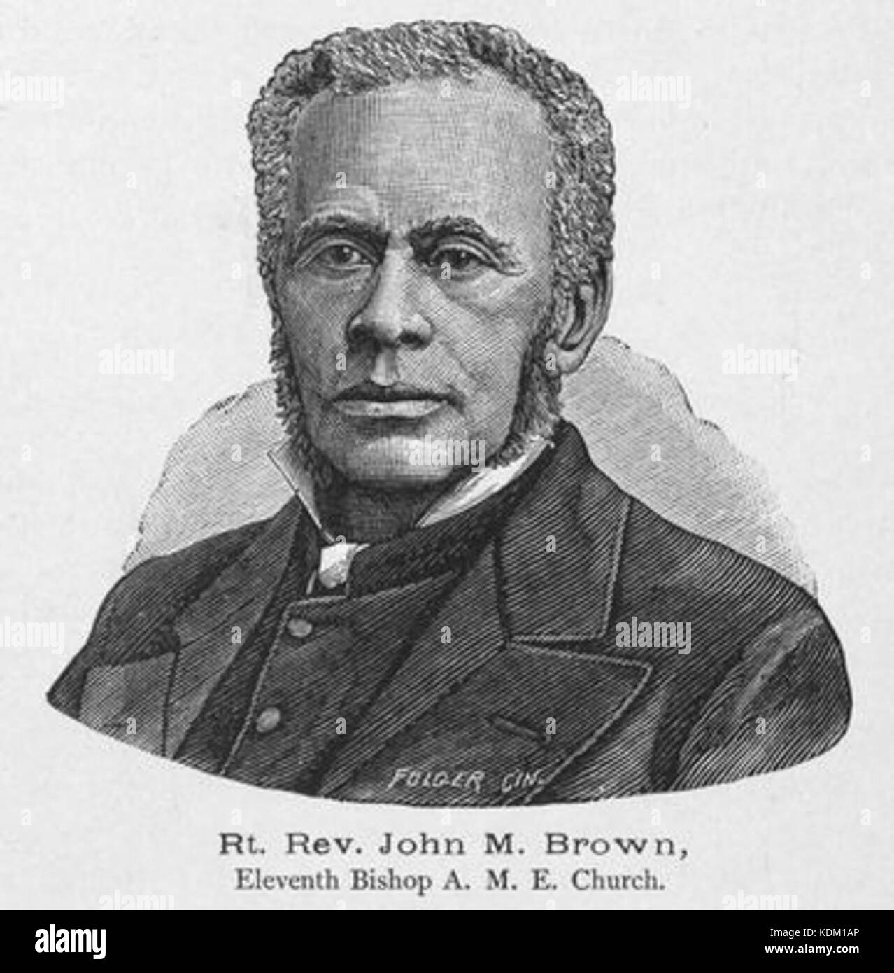 Rt Rev John M Brown Stock Photo - Alamy