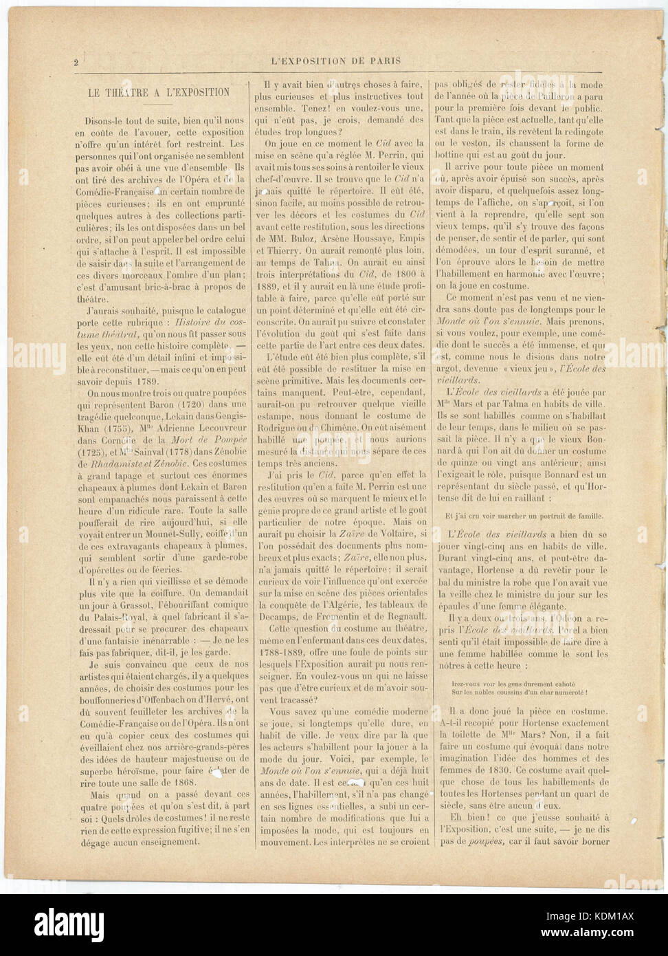 An image from the 1889 Paris Exposition, showcasing one of the many ...