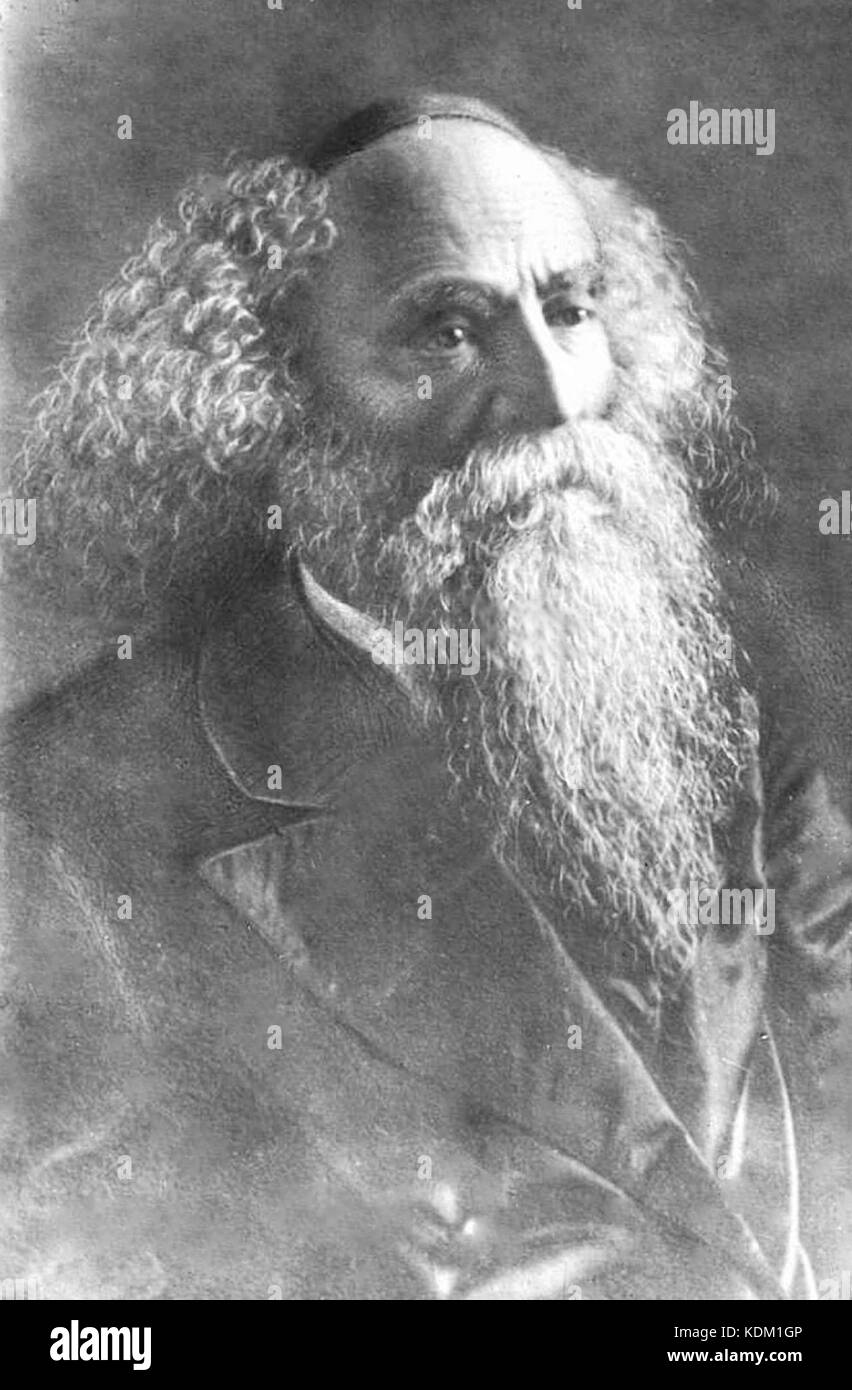 Rogatchover Gaon.1910 1900 Stock Photo - Alamy