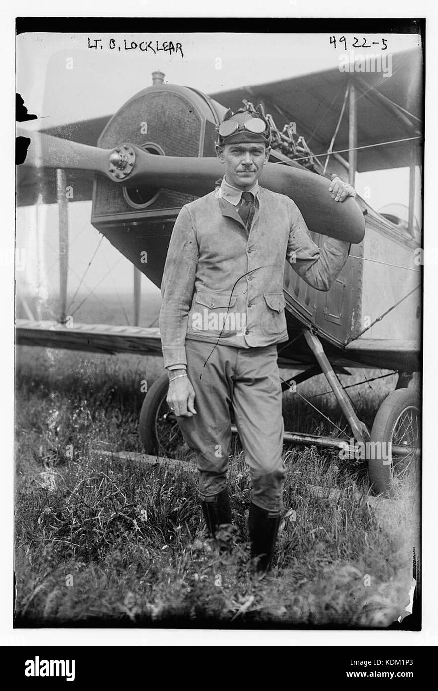 Ormer Locklear in 1919 Stock Photo - Alamy