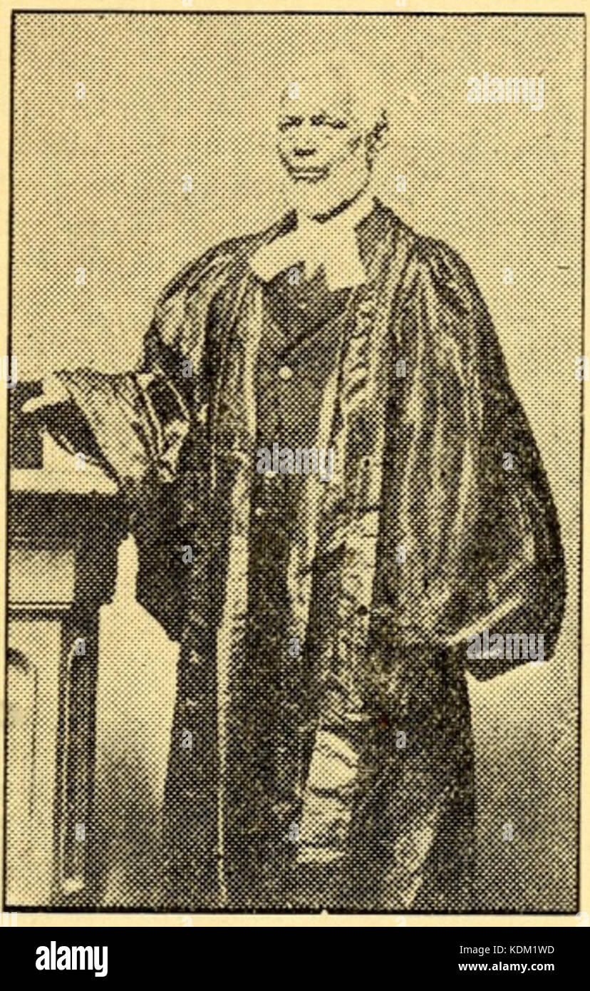Rev. Harrison H. Webb Stock Photo - Alamy