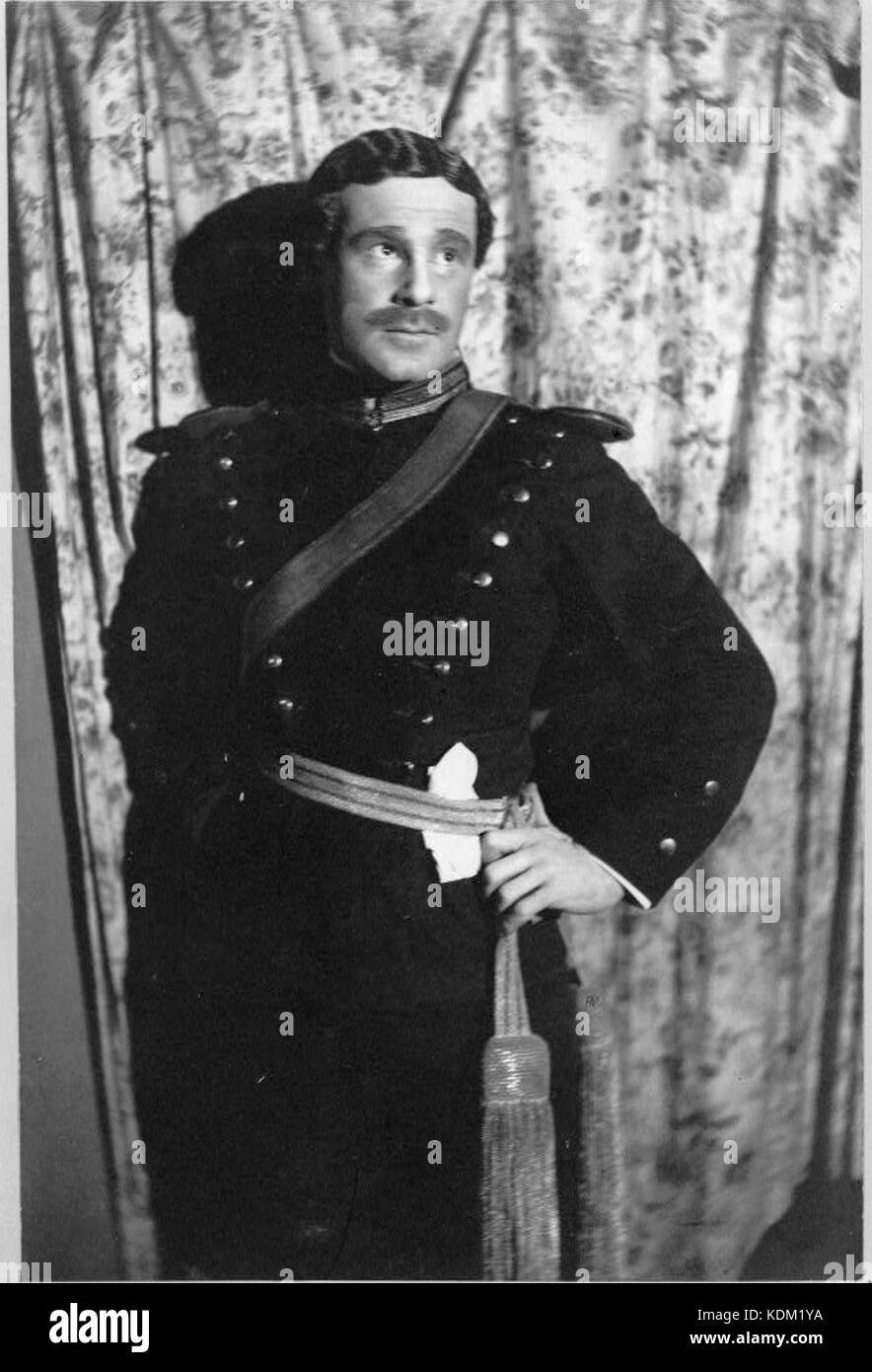 This image features Richard Mansfield in the role of Prince Karl, a ...