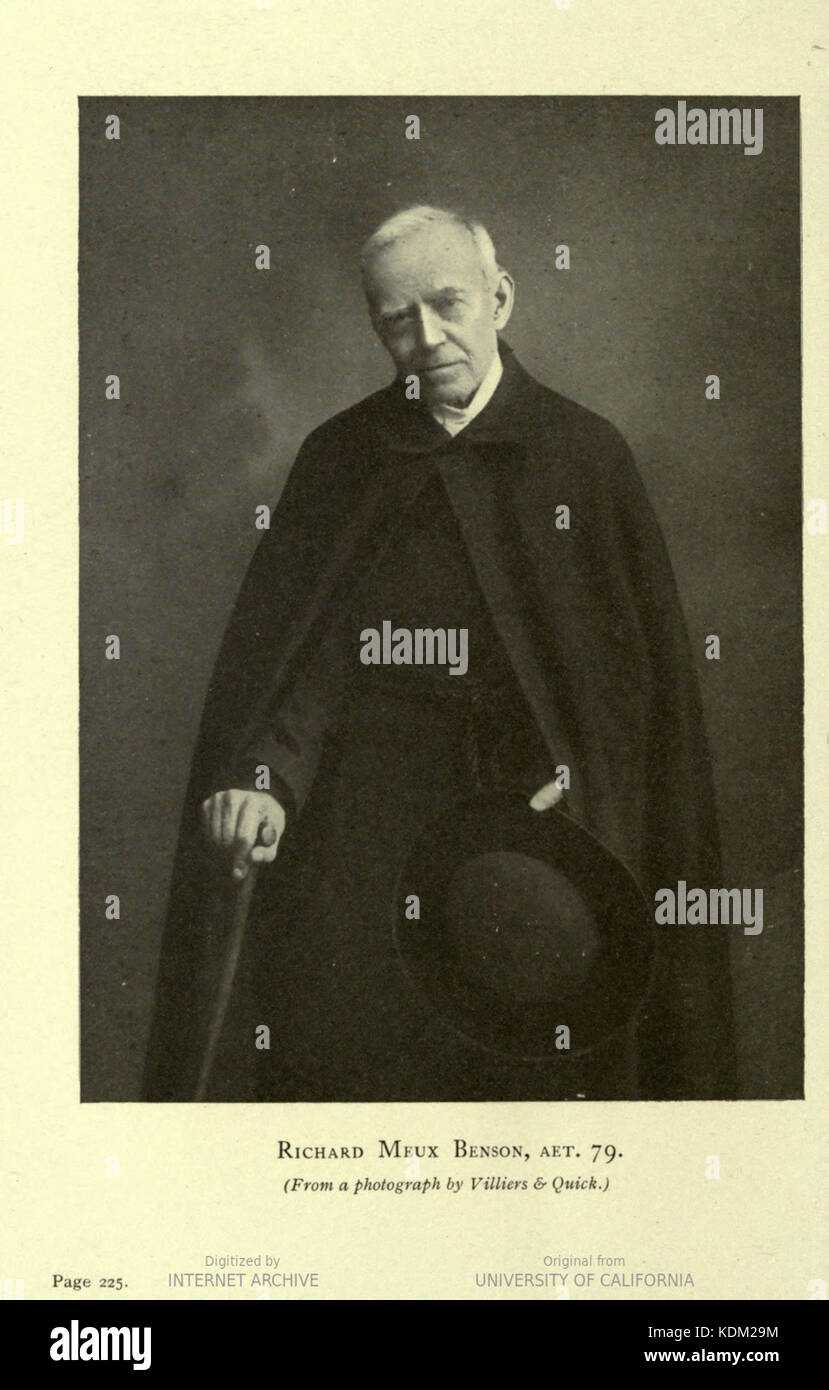 Rev. Richard M. Benson Stock Photo - Alamy