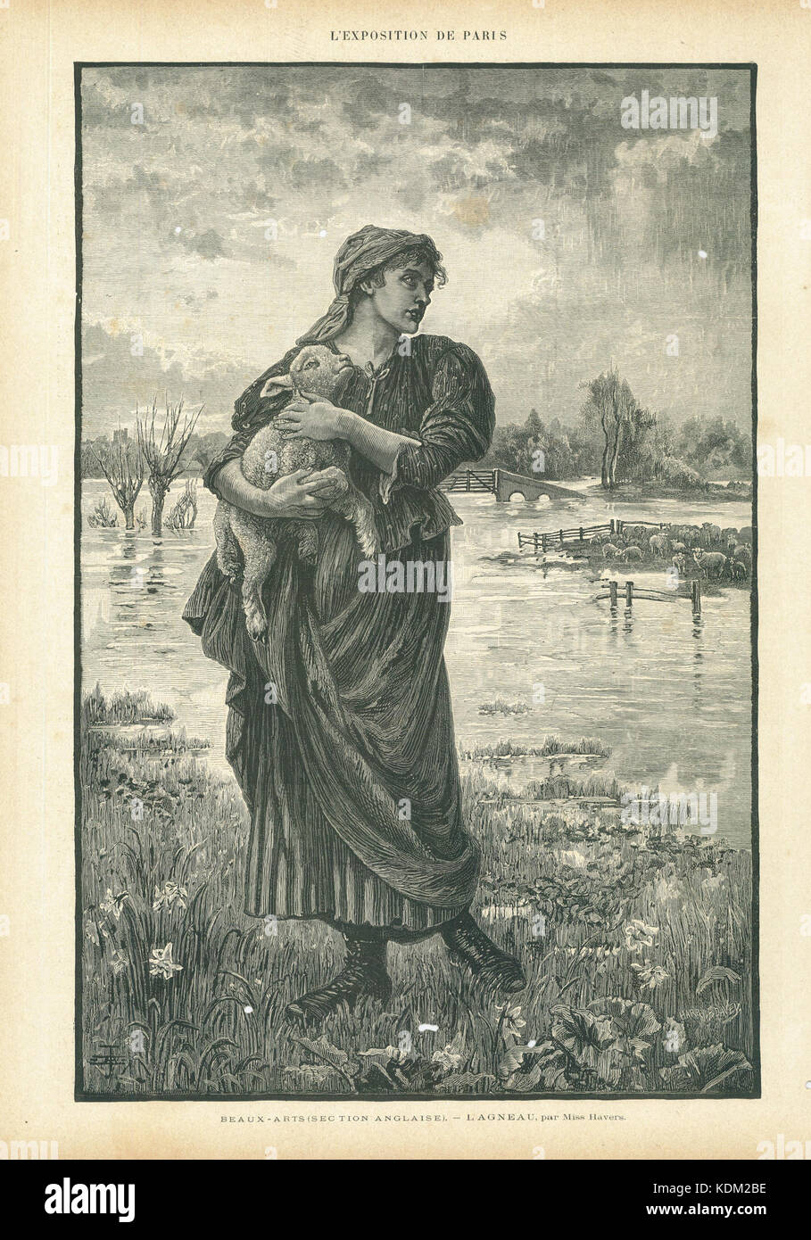 This image from the *Exposition de Paris* of 1889 captures a moment ...