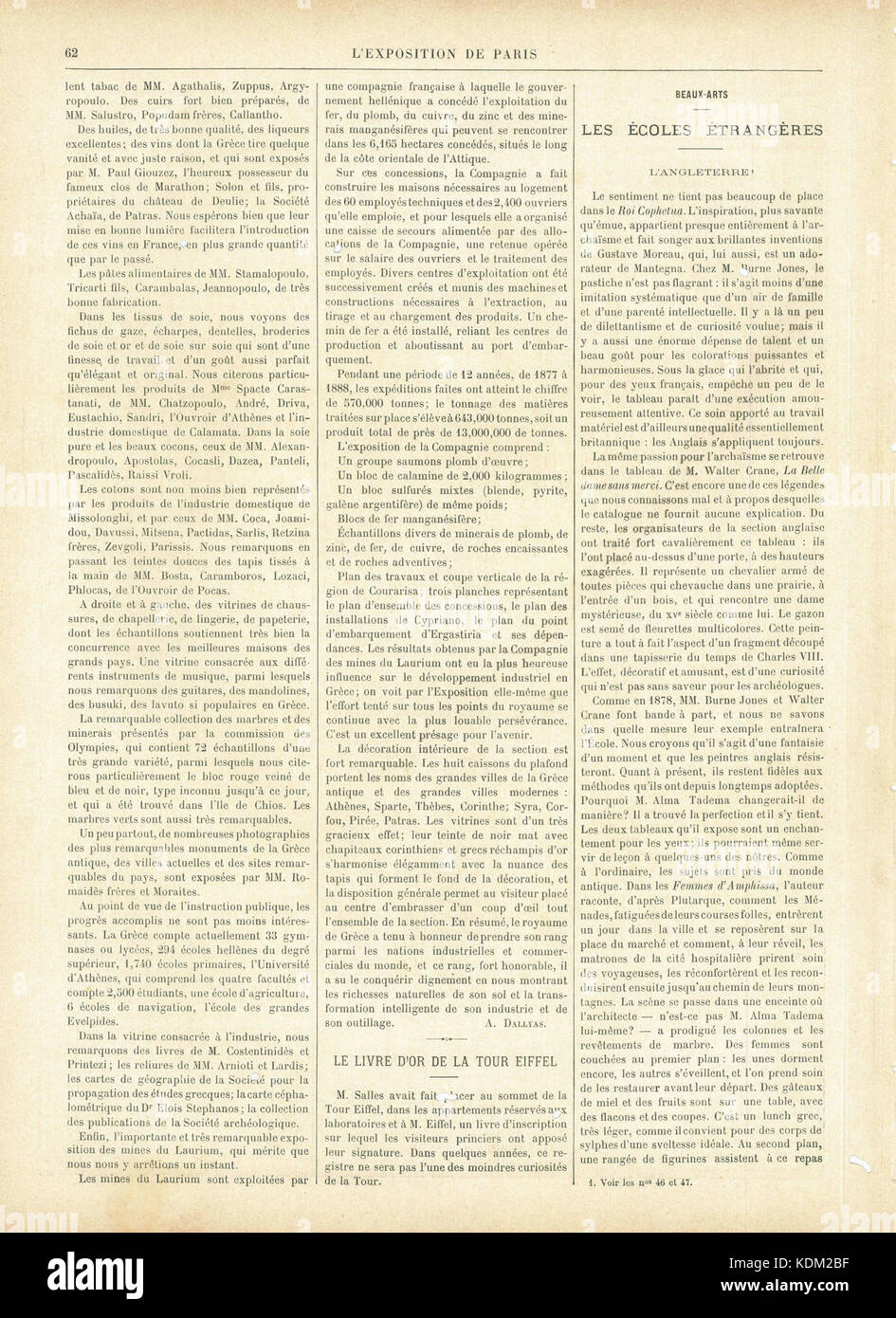 The 1889 Paris Exposition, a world fair held in Paris, showcased ...