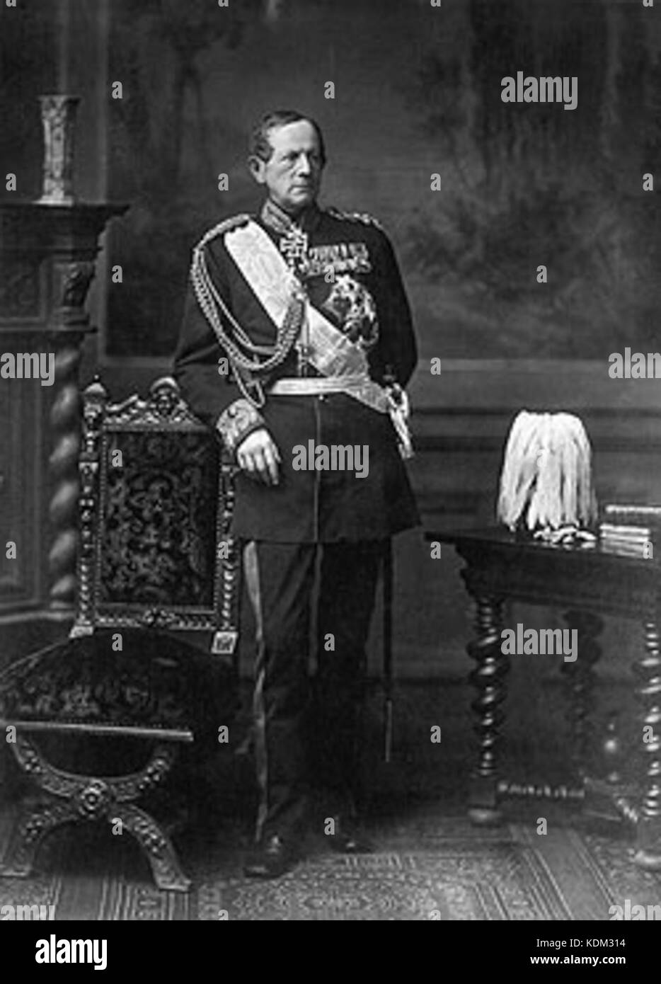 Portrait of Helmuth von Moltke c. 1871 Stock Photo - Alamy