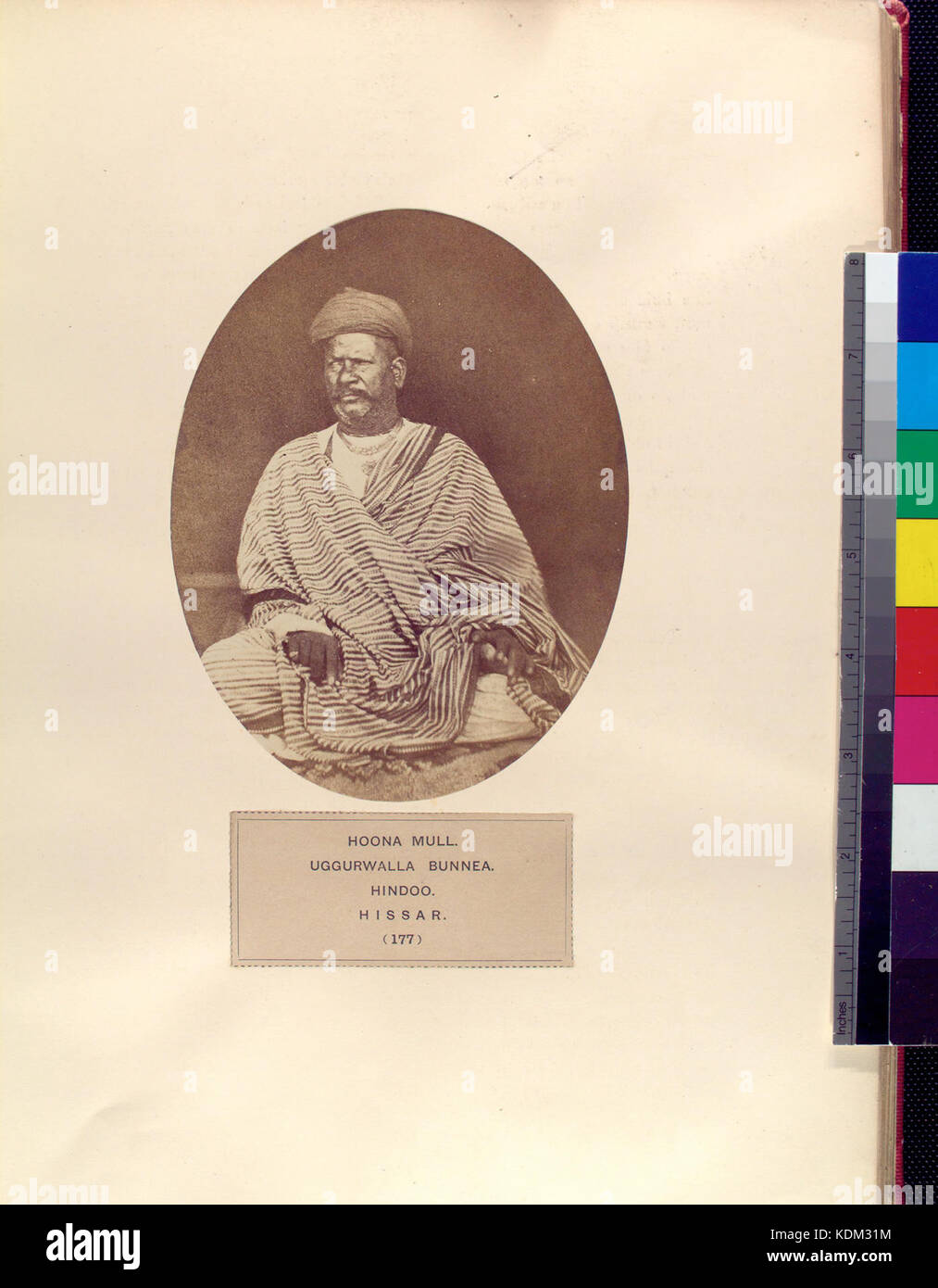 This image showcases a historical photograph titled 'Hoona Mull ...