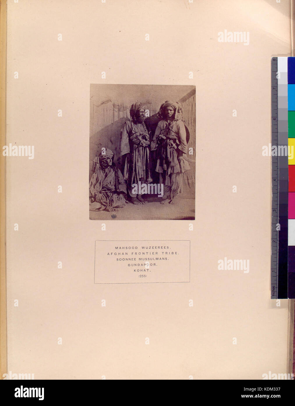 Mahsood Wuzeerees, Afghan frontier tribe, Soonnee Mussulmans, Gundapoor ...