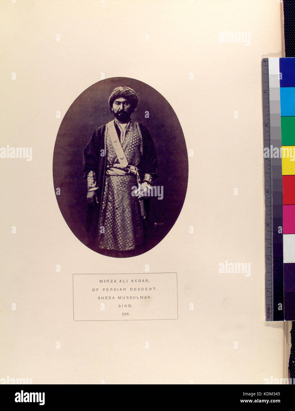 Mirza Ali Akbar, of Persian descent, Sheea Mussulman, Sind (NYPL ...