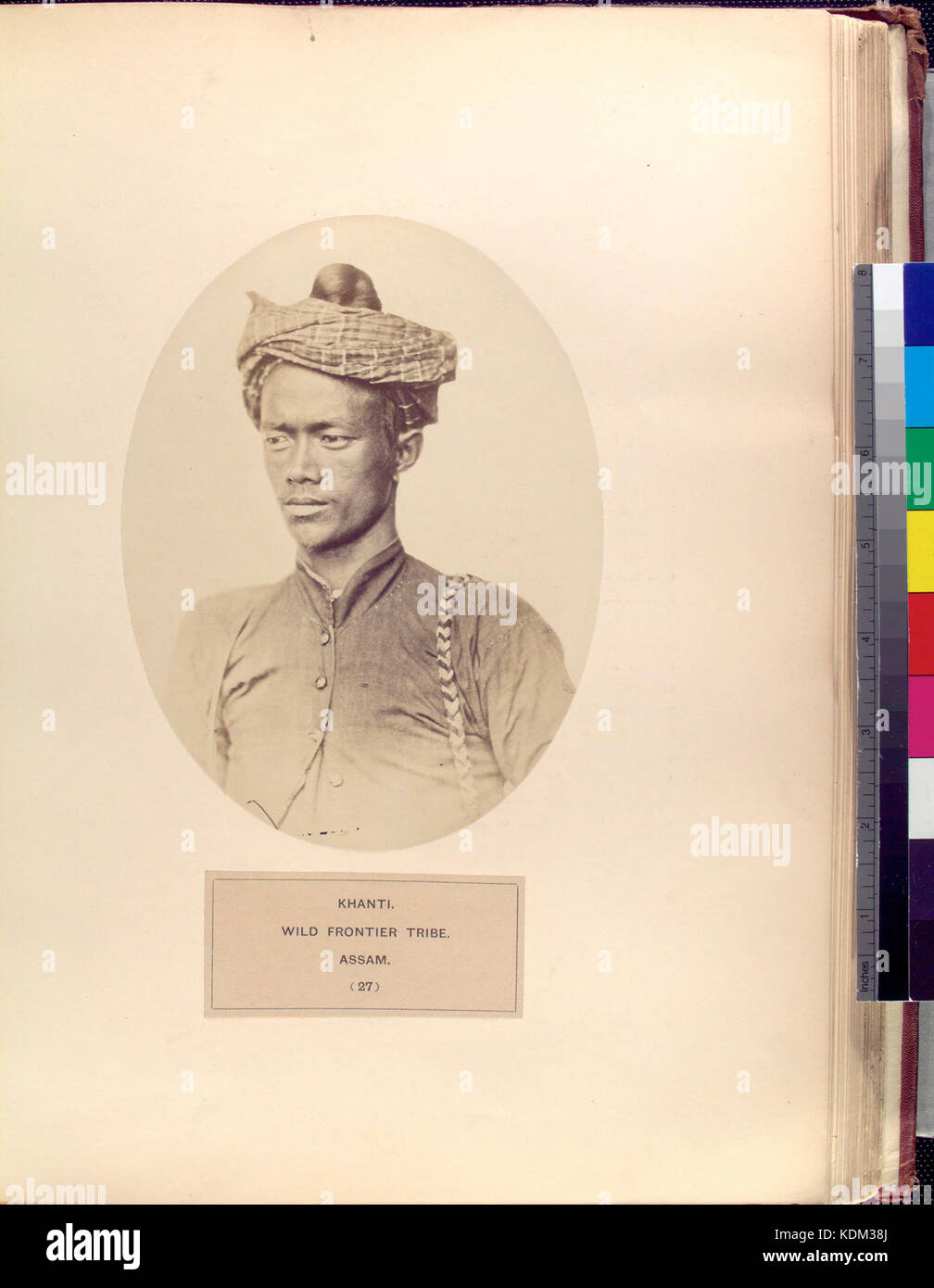 Khanti, wild frontier tribe, Assam (NYPL b13409080 1125261 Stock Photo ...