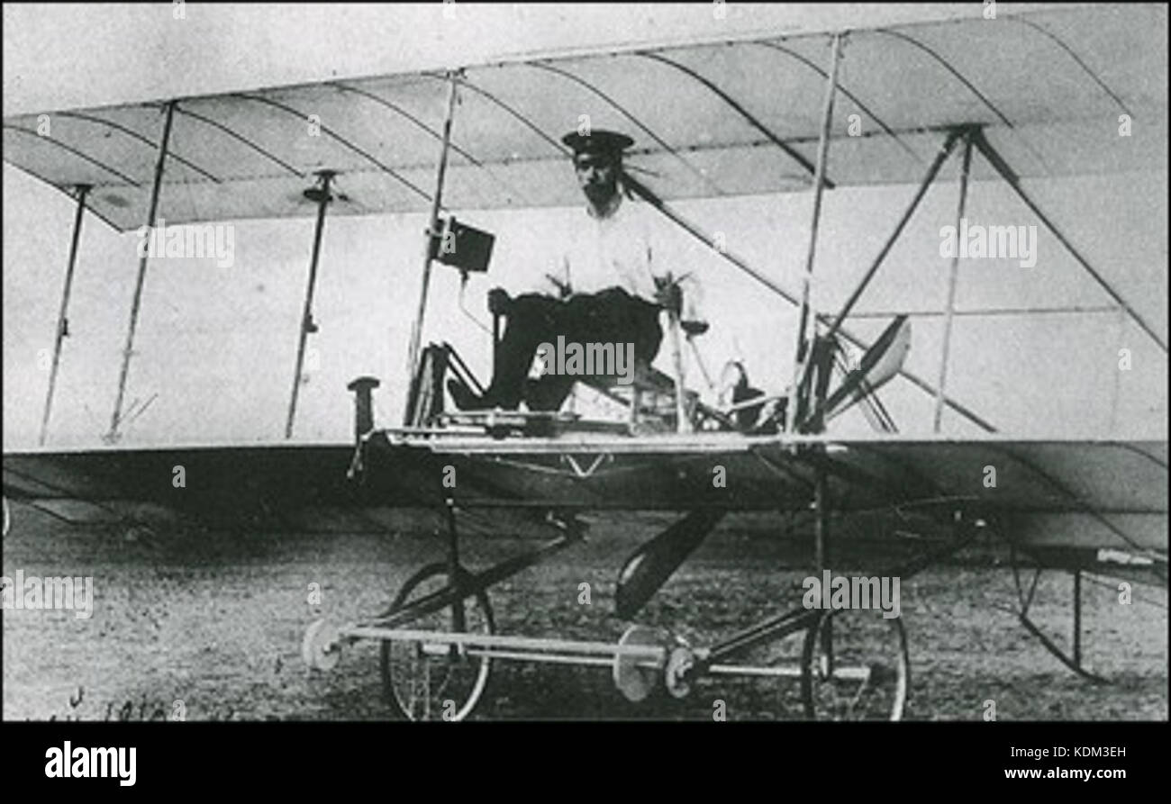 Sikorsky S 1 aircraft circa 1910 Stock Photo - Alamy