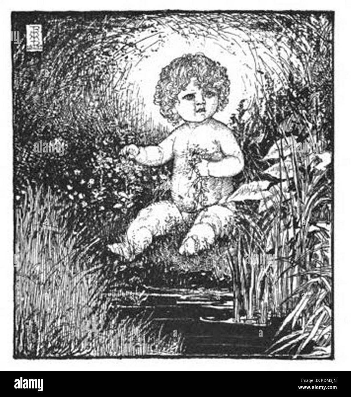 Illustration for Undine, Rose M. M. Pitman, 1897, p. 112 Stock Photo ...