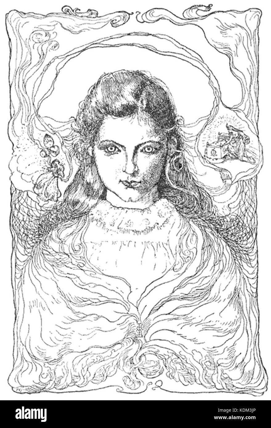 Illustration for The Magic Nuts, Rose M. M. Pitman, p. 32 Stock Photo ...