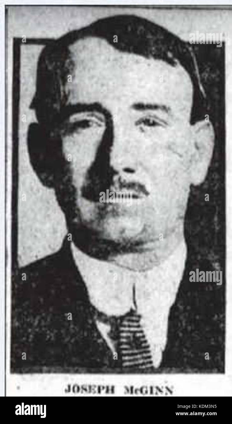 Joseph Patrick McGinn portrait in the Philadelphia Inquirer in 1920 ...