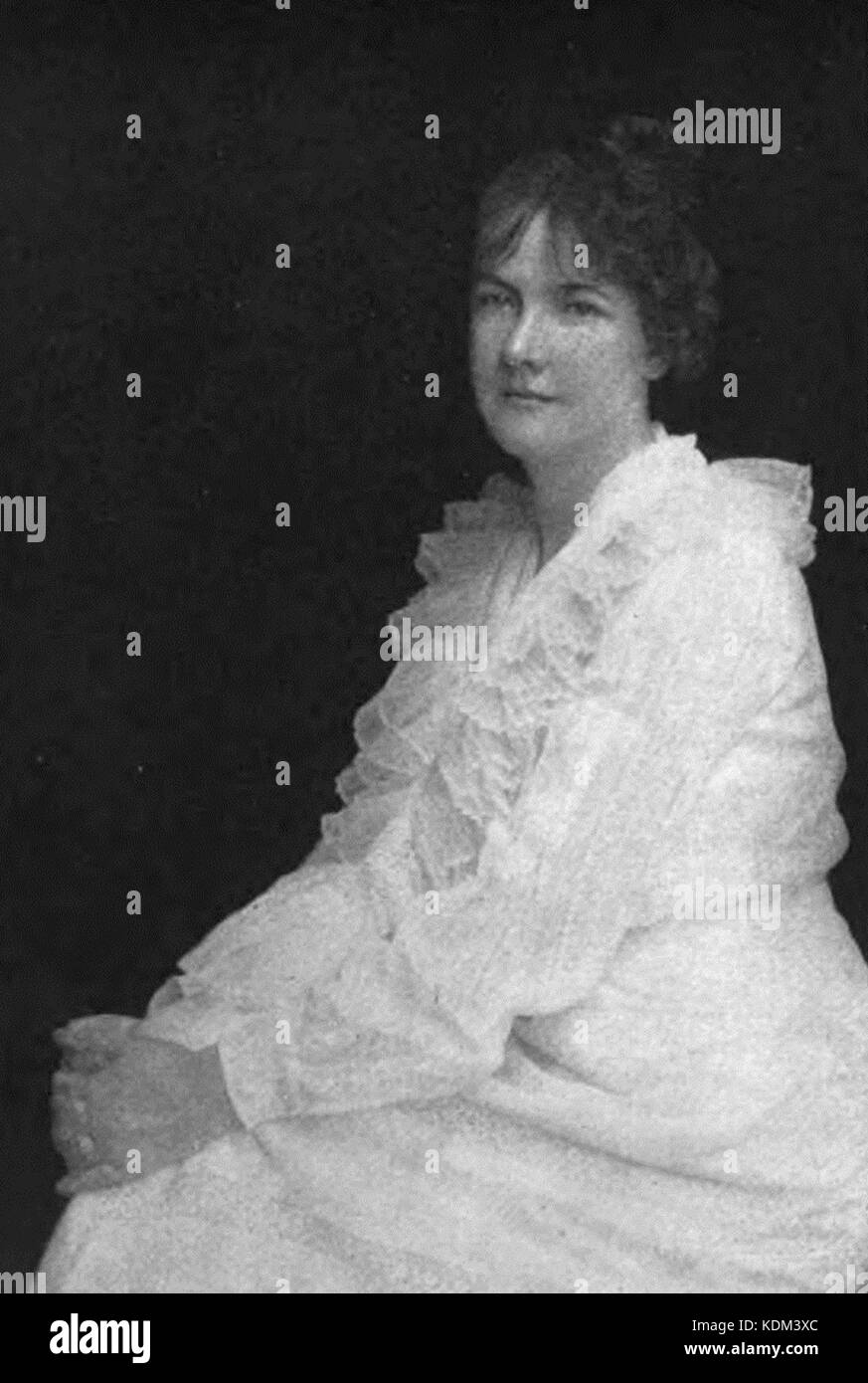 Portrait of Marie Manning Stock Photo - Alamy