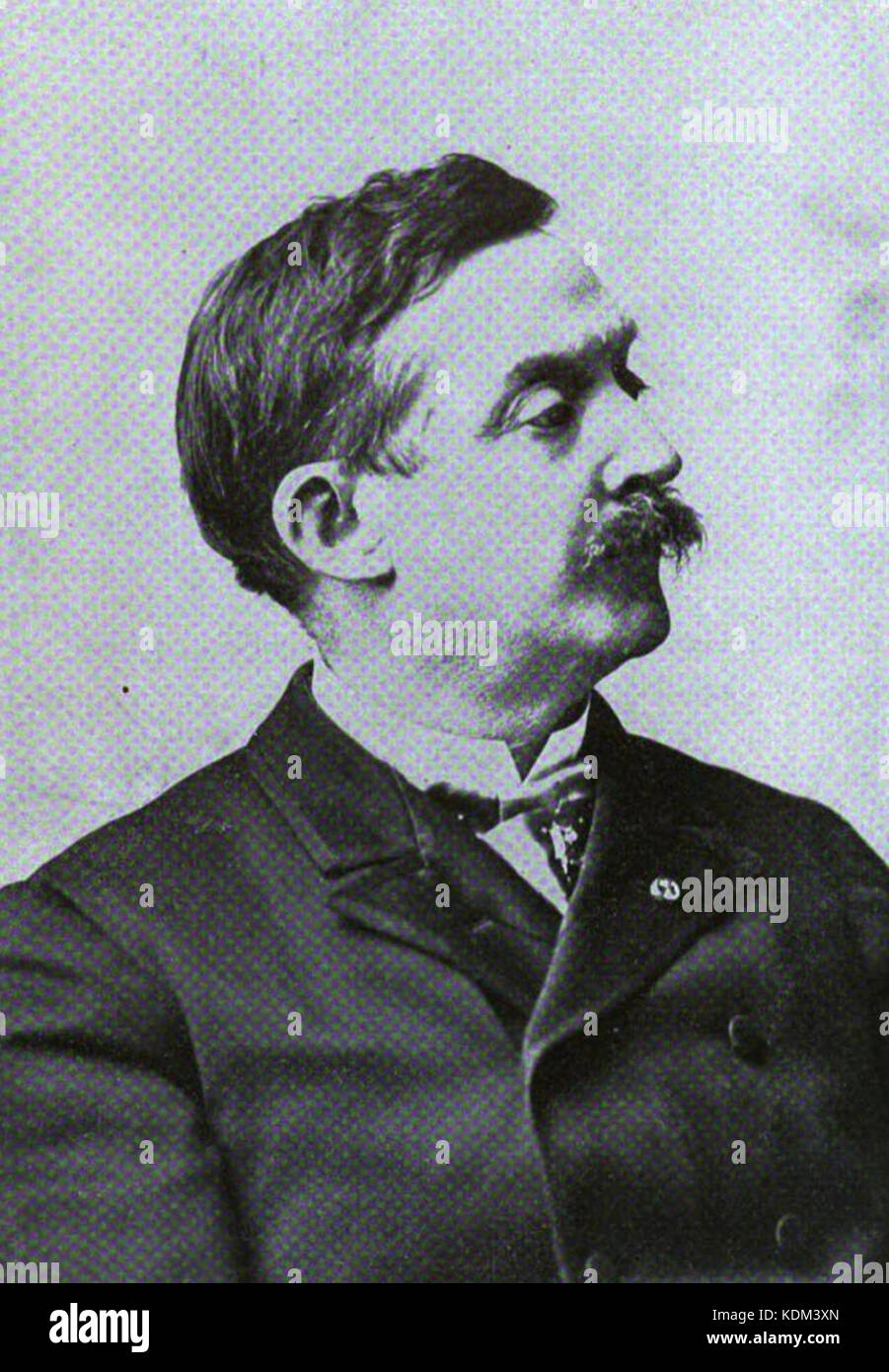A portrait of Matthew Quay, an influential American politician, known ...