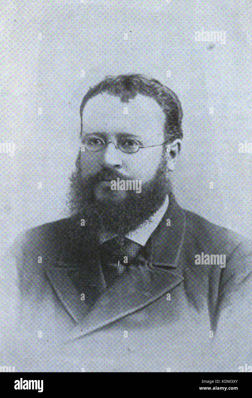 John Fiske's Portrait Stock Photo - Alamy