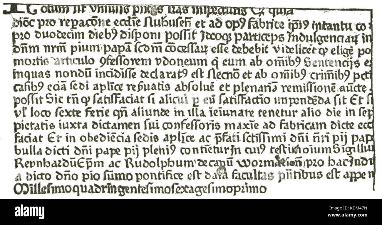 Invention of Printing p433 Stock Photo - Alamy