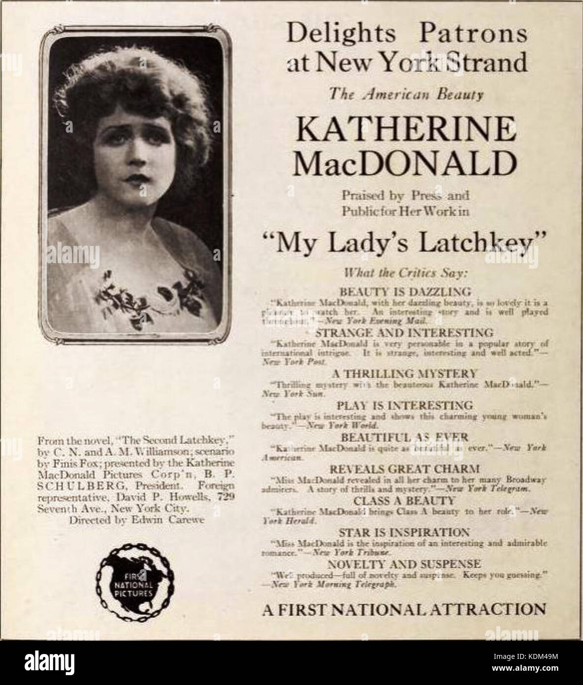 My Lady's Latchkey (1921) 9 Stock Photo - Alamy