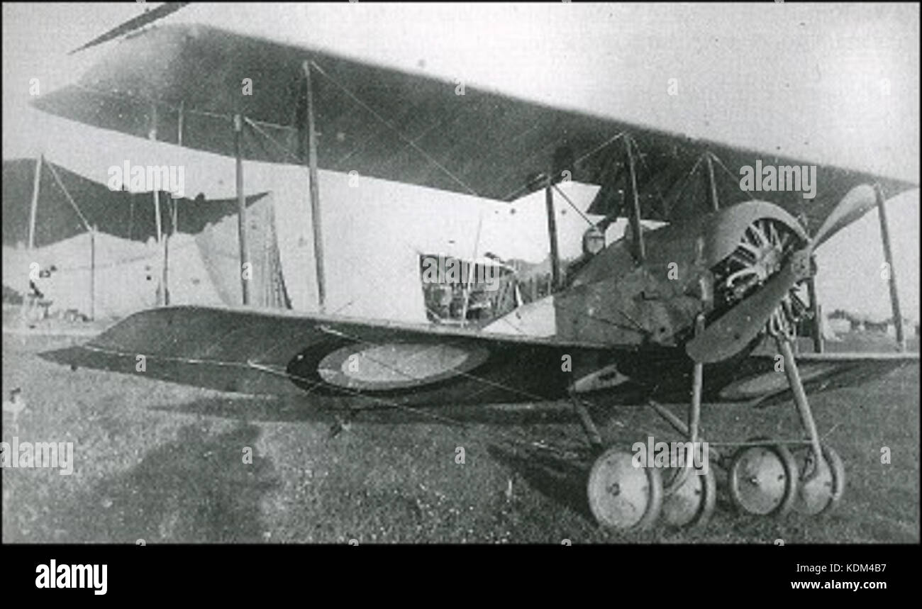 Sikorsky S 16 biplane front Stock Photo - Alamy