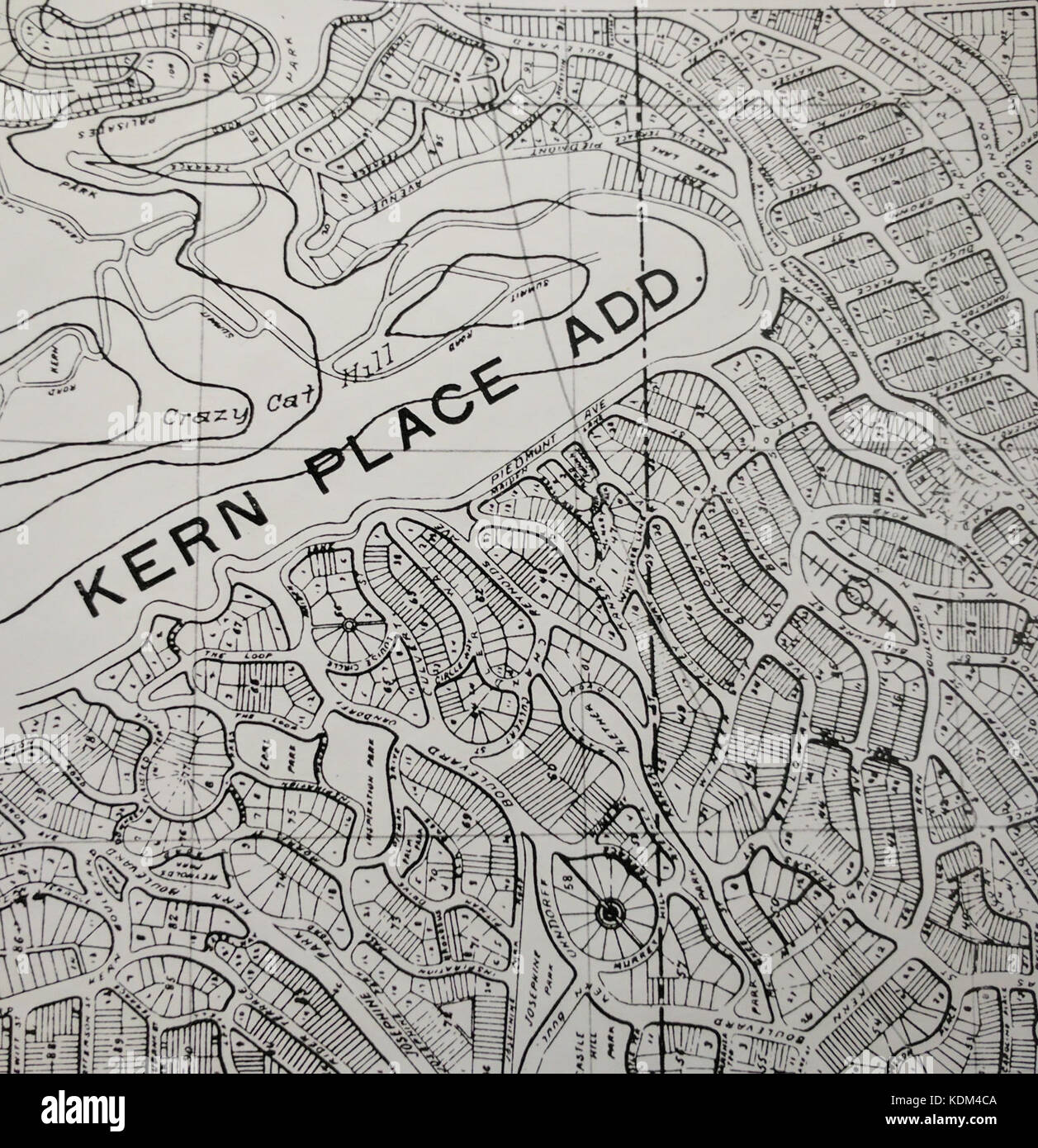 Kern map hi-res stock photography and images - Alamy