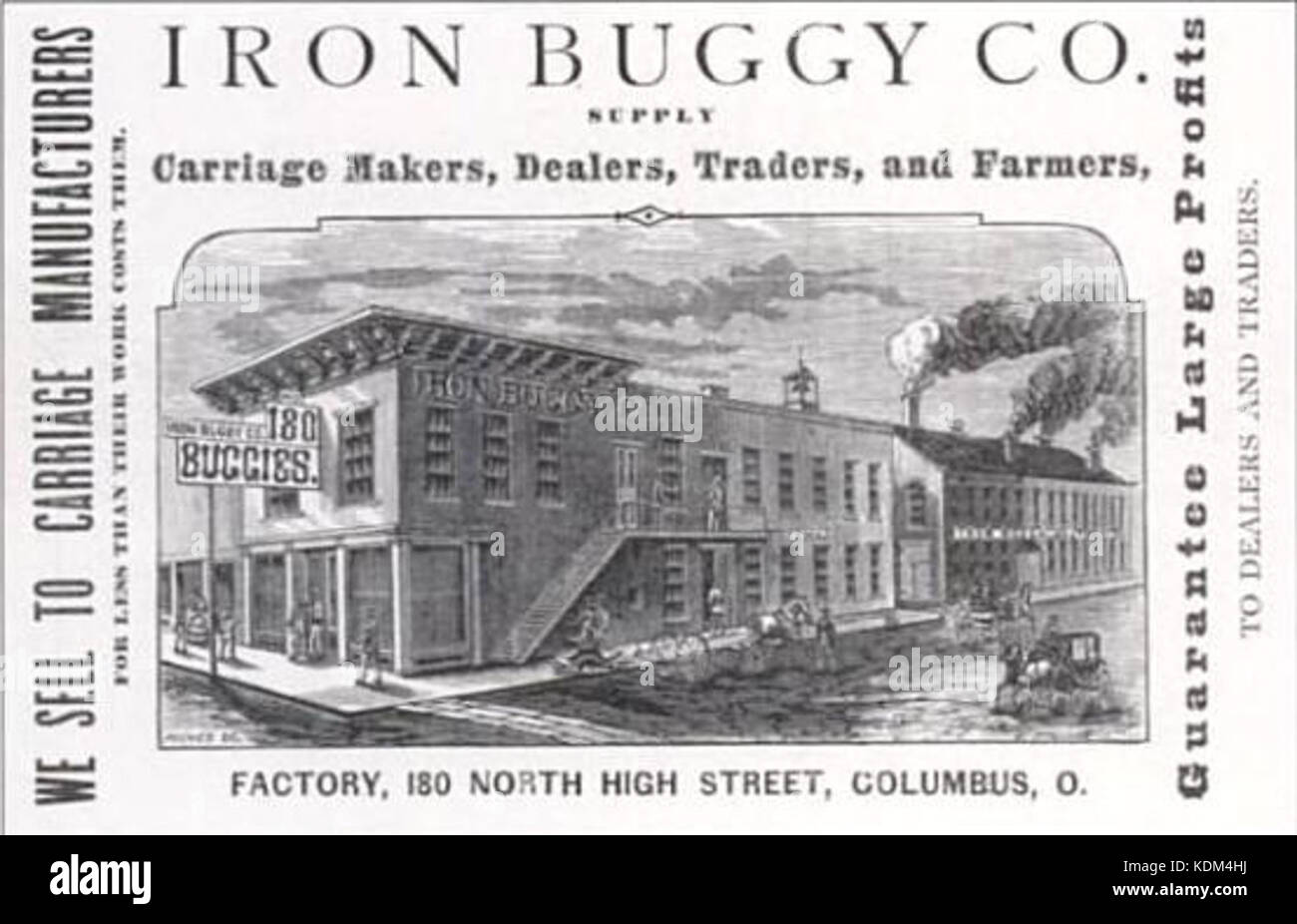 Iron Buggy Co Factory Stock Photo - Alamy