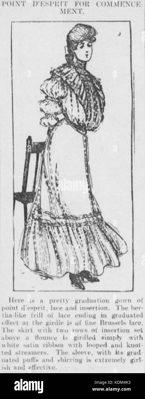 Point d'Esprit for Commencement Stock Photo - Alamy