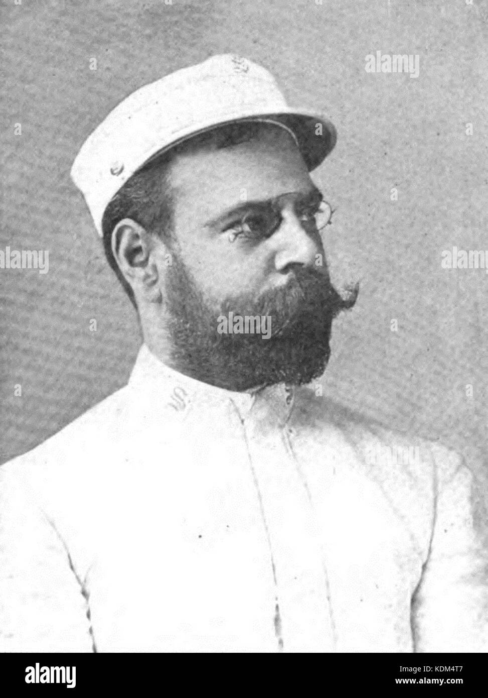 A portrait of John Philip Sousa, an iconic American composer and ...