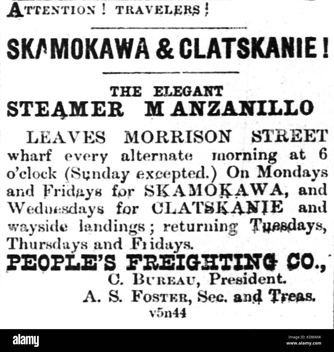 Manzanillo ad 31 July 1885 Stock Photo - Alamy