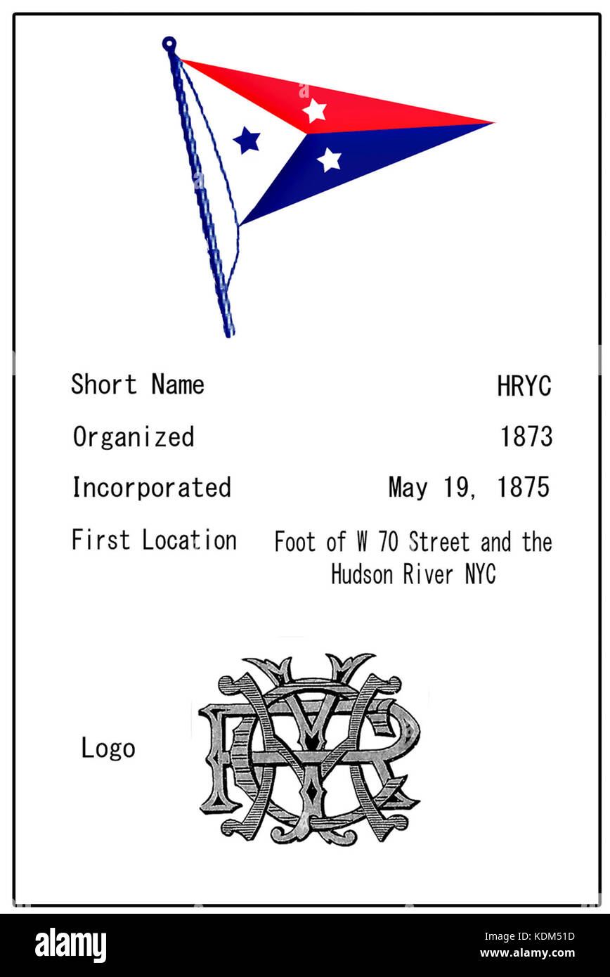 HRYC Burgee and Logo Stock Photo - Alamy
