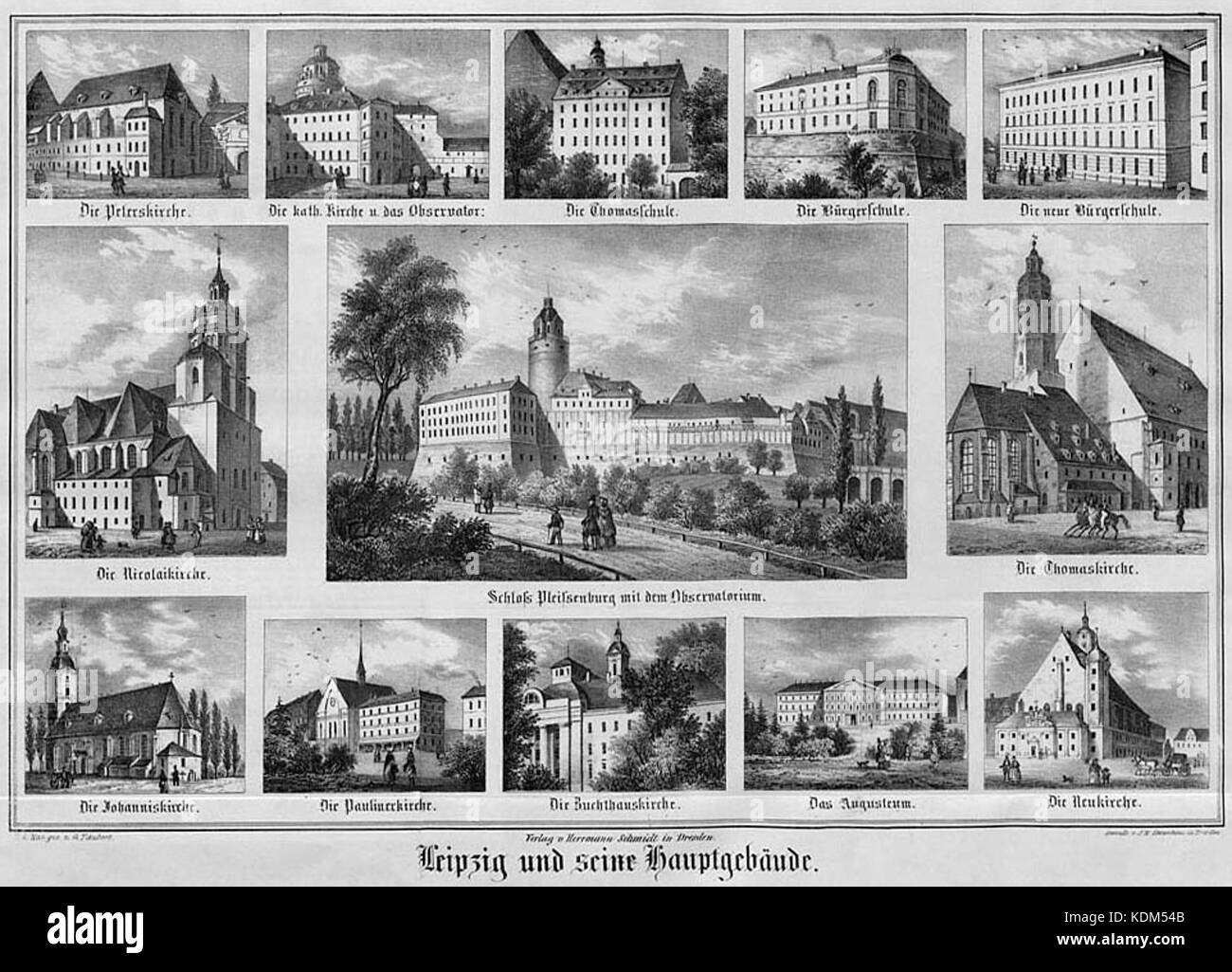 Germany street scene view Black and White Stock Photos & Images - Alamy