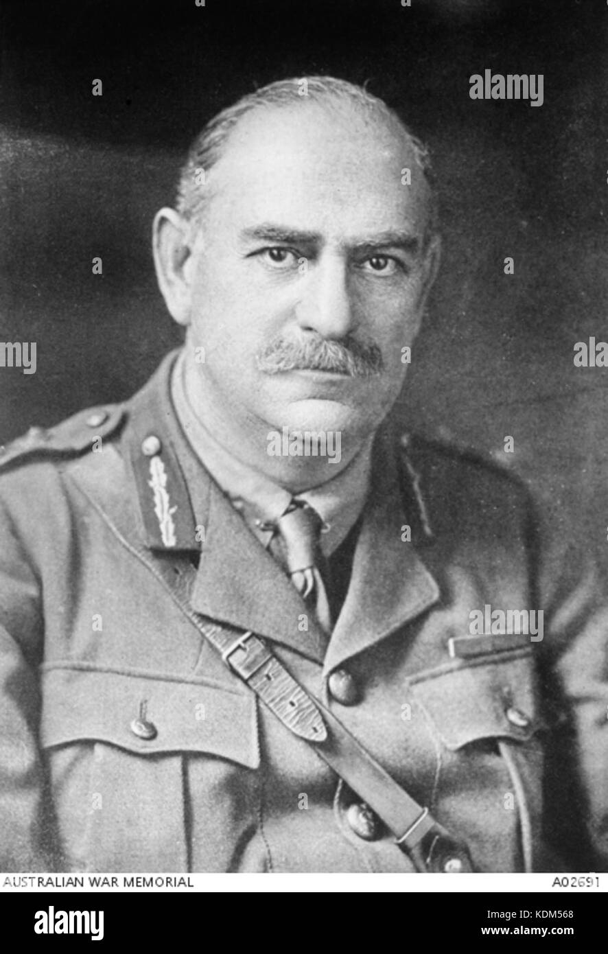 John Monash portrait Stock Photo - Alamy