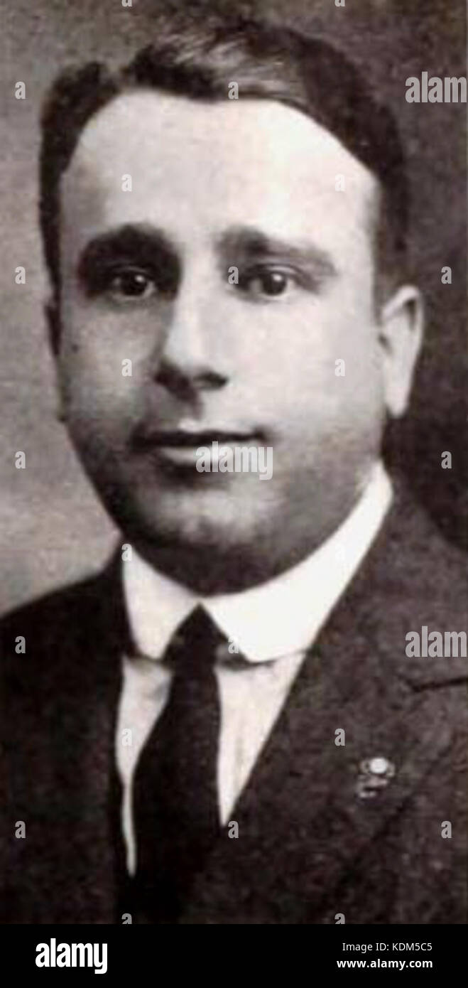 A portrait of Louis Weiss, taken in June 1921. The photograph captures ...